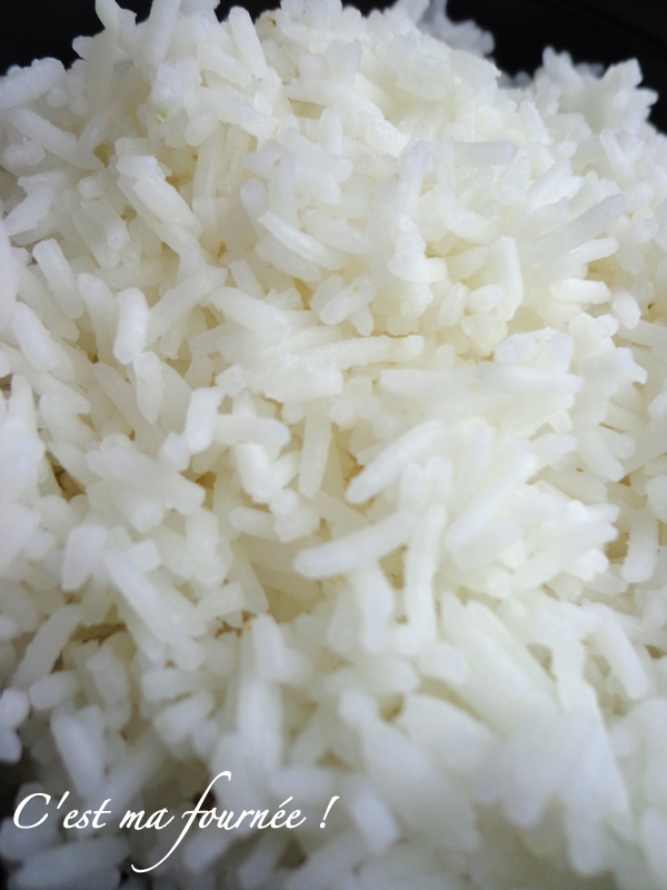 Comment obtenir un riz blanc parfait sans rice cooker...