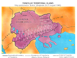 МАКЕДОНСКИ СВЕДОШТВА: Ethnic Map of the Macedonians of the Aegean, 1946
