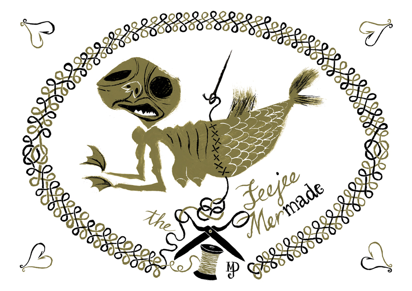 Matt Dawson: a curious concoction... the Fiji Mermaid (Feejee Mer 'made