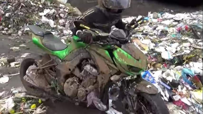 Viral Motor Harga Ratusan Juta Yang Dibuang Ke Tempat Sampah, Faktanya ...