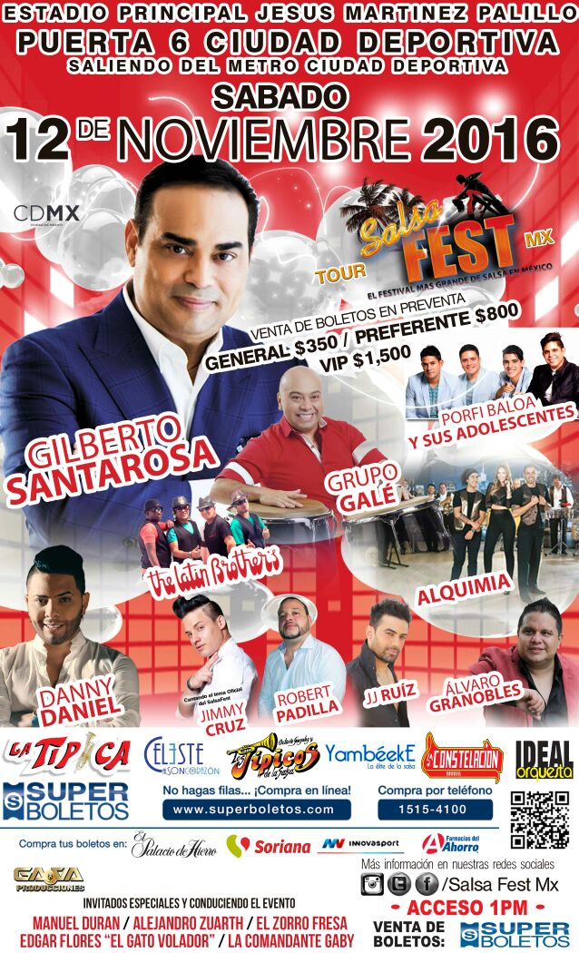 Unileventv: FESTIVAL SALSA FEST MX 2016.