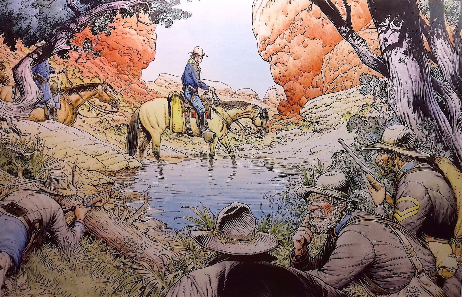 Blueberry, uma Lenda do Oeste: O Universo de Michel Blanc-Dumont. Blueberry