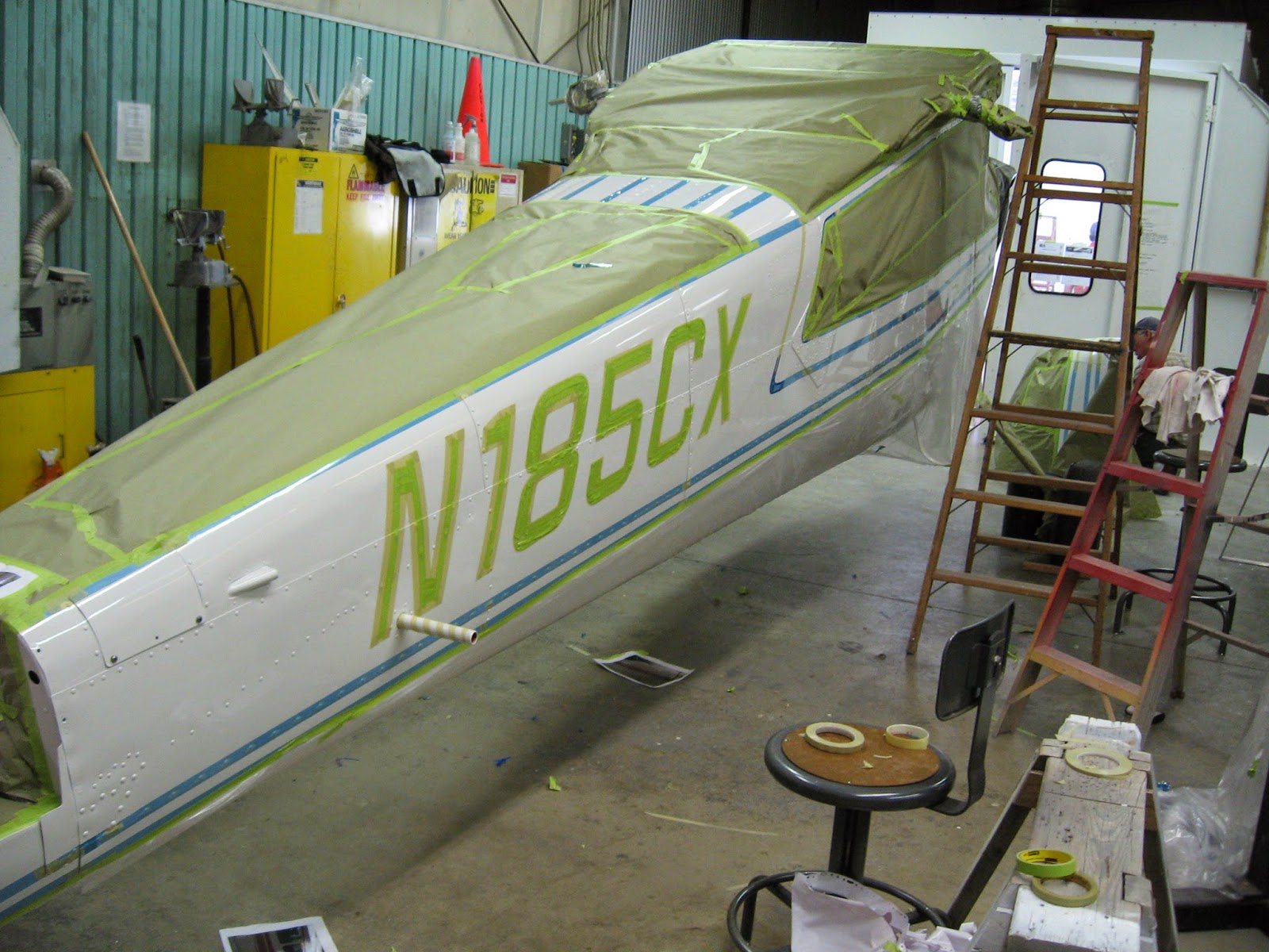 Northwest Living: Cessna 185 Project (Disassembly and Paint)