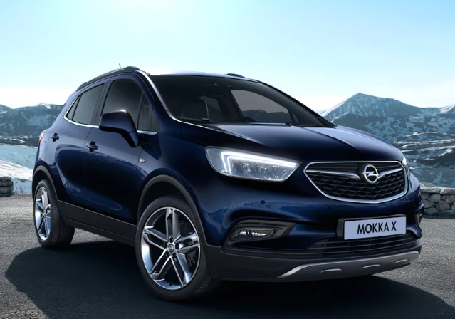 Opel Mokka X (2016 à 2019) - Couleurs et code peinture