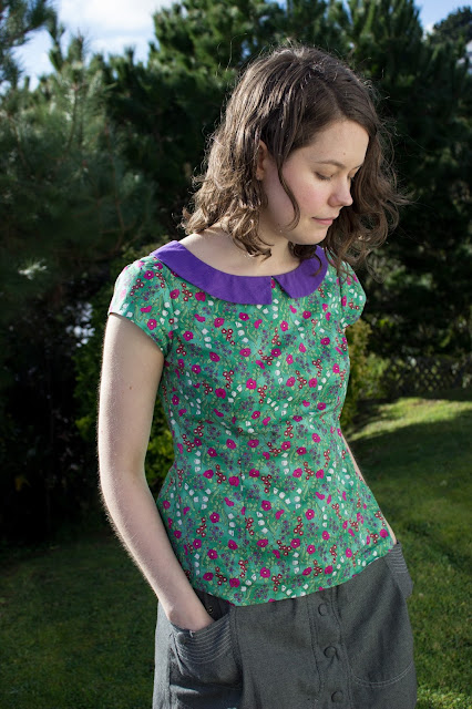 New Look Misses Easy Tops 6808 pattern review by pinkcatflower