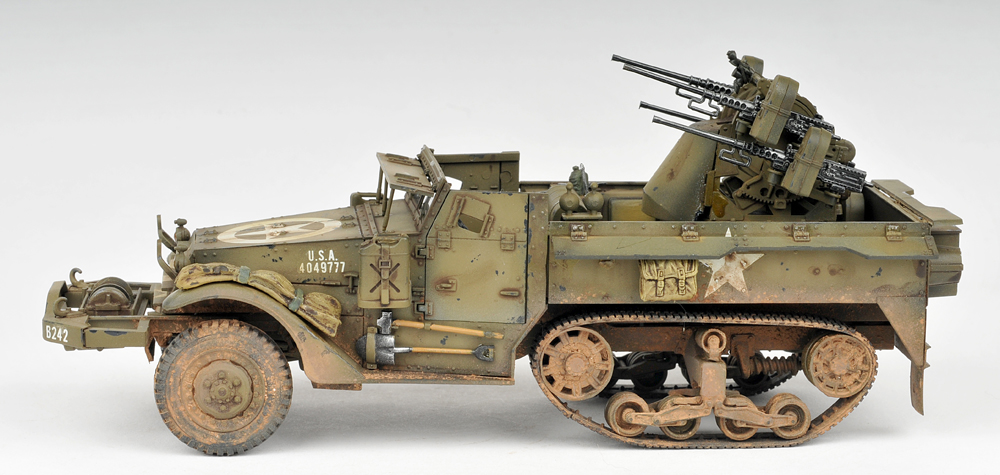 MY mini WORLD: 61. M16 Half Track – U.S.A. WWII (TAMIYA 1/35)
