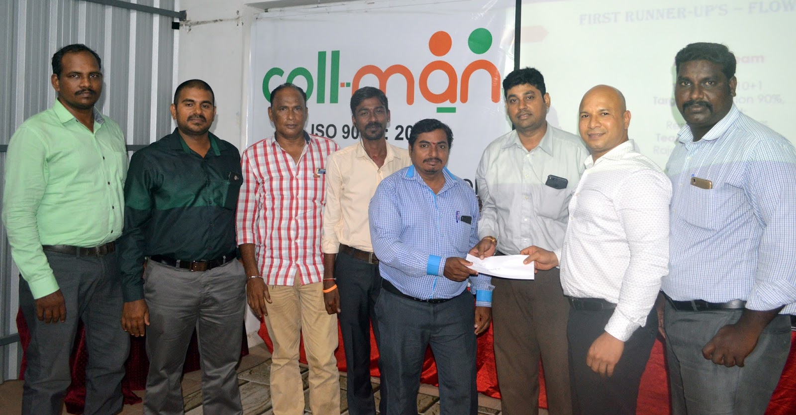 Collman Services Rewards and Recognition Awards - March 2018