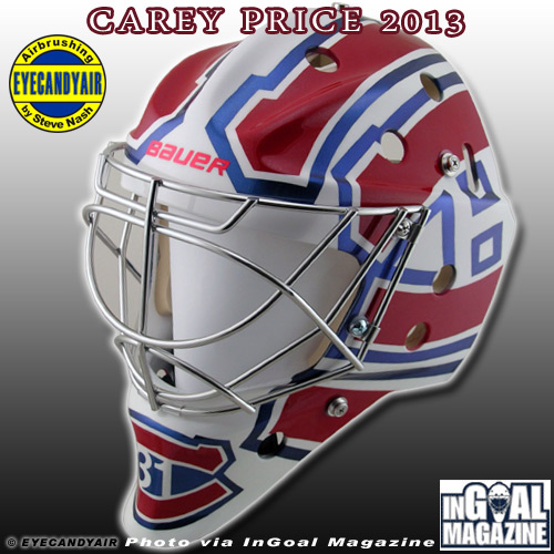 I Love Goalies!: Carey Price's 2012-13 Mask
