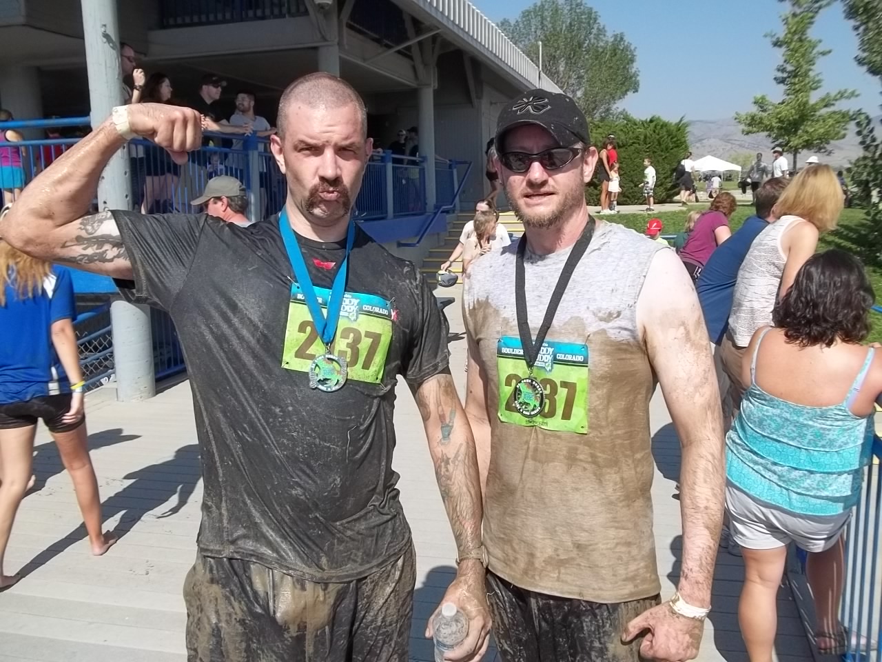Big Obstacles: Muddy Buddy podium finish!