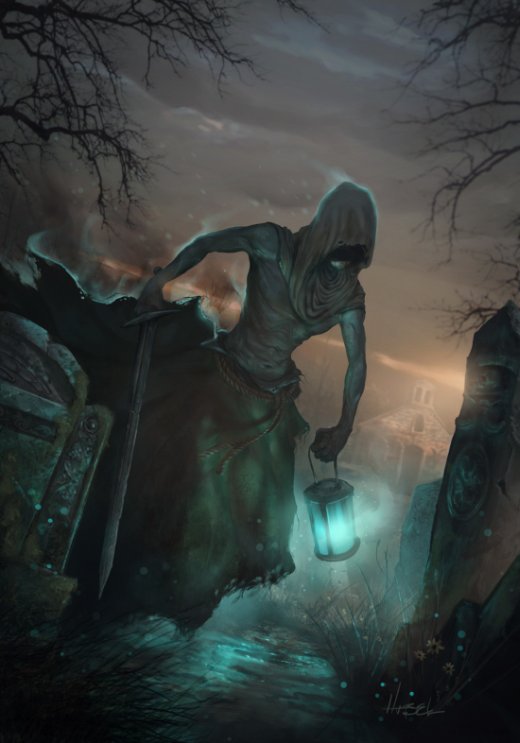 As ilustrações de fantasia e ficção científica de Matt Hubel - [Estou ...