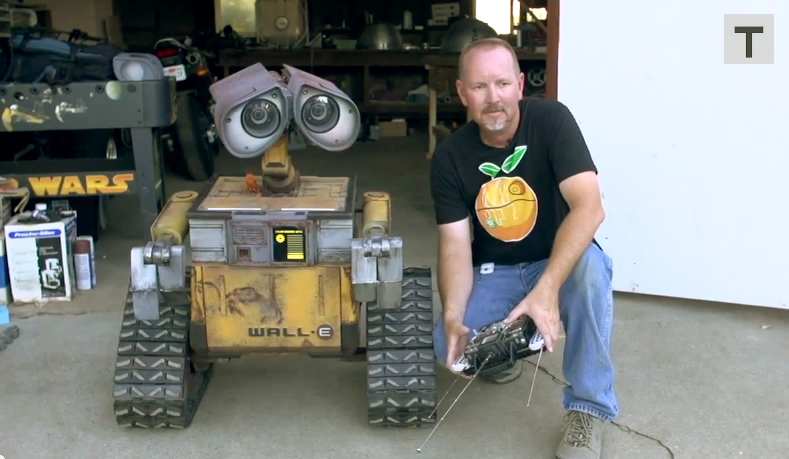 Construindo um Wall-e de verdade - Pixar Brasil Blog