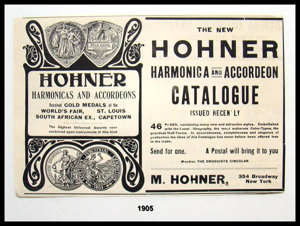 Janela aberta - Blogue de harmonica: Doc's Vintage Harmonica Collectables