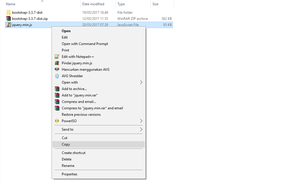 Tutorial Codeigniter : Instalasi Bootstrap pada Codeigniter dan ...