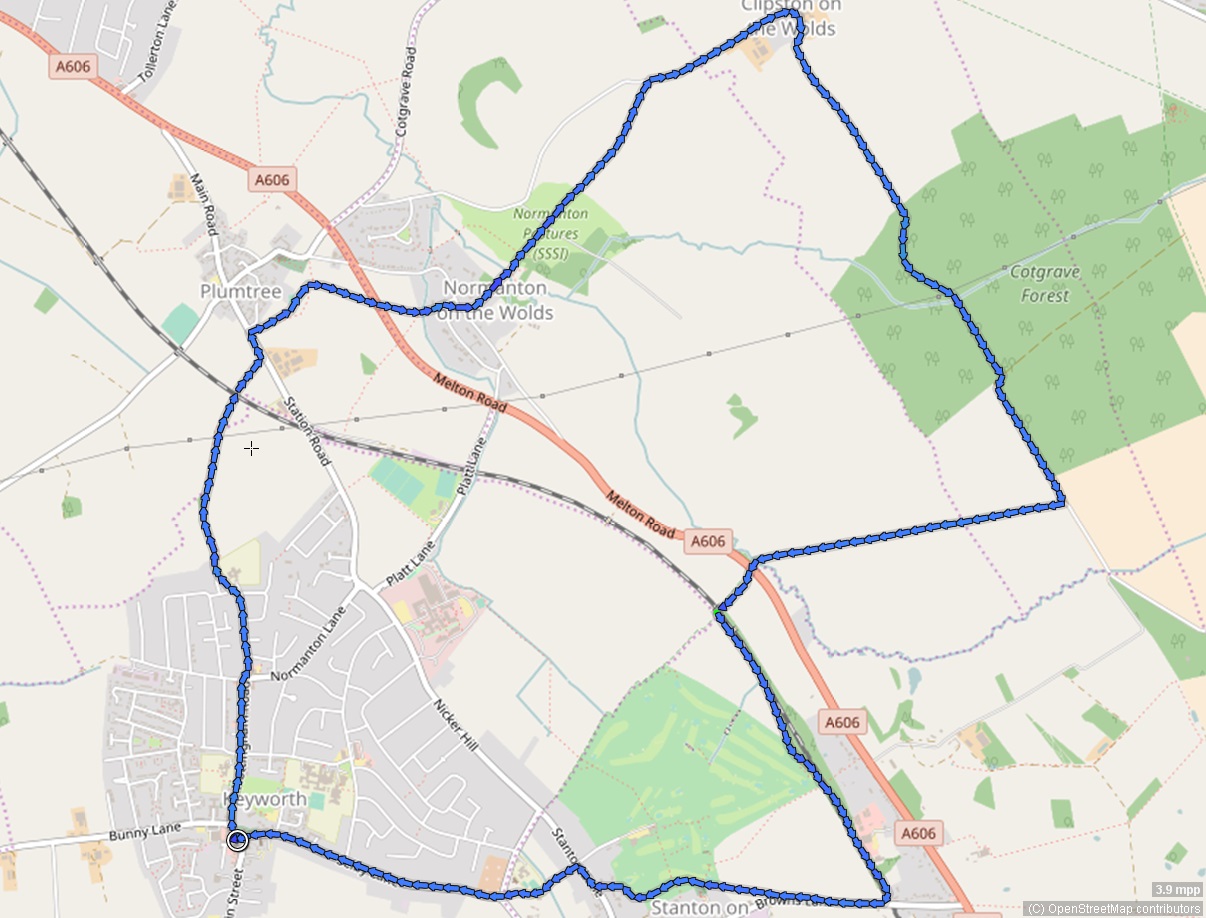 Vale of Belvoir Ramblers: Keyworth and part of the Nottinghamshire ...