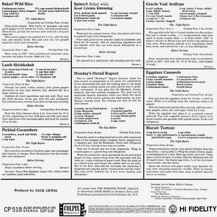 Post Pics of Some Of The Best Album Back Covers Ever! | Steve Hoffman ...