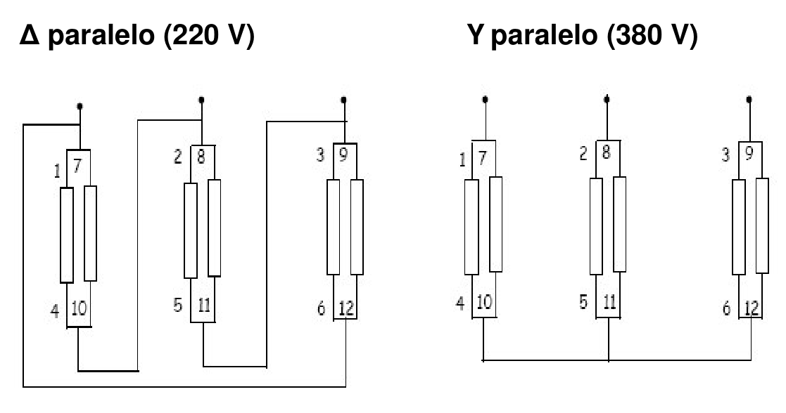 Comando Estrela Triângulo para Motores de 12 Pontas - Ensinando ...