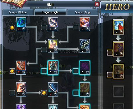 HERO 3 MODIFIED SKILLS - XERO ROHAN