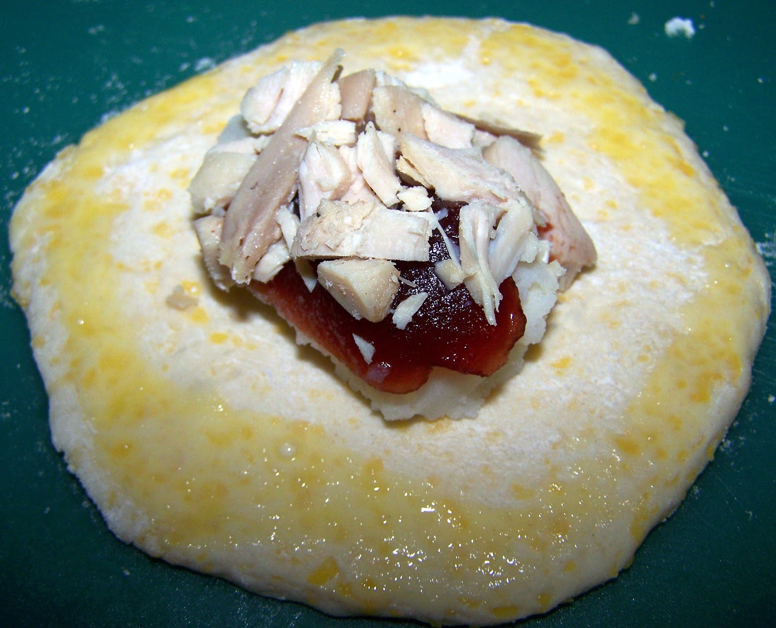 Left over Turkey Dinner Pockets