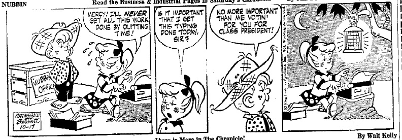 The Fabuleous Fifties: No Flies On Nubbin