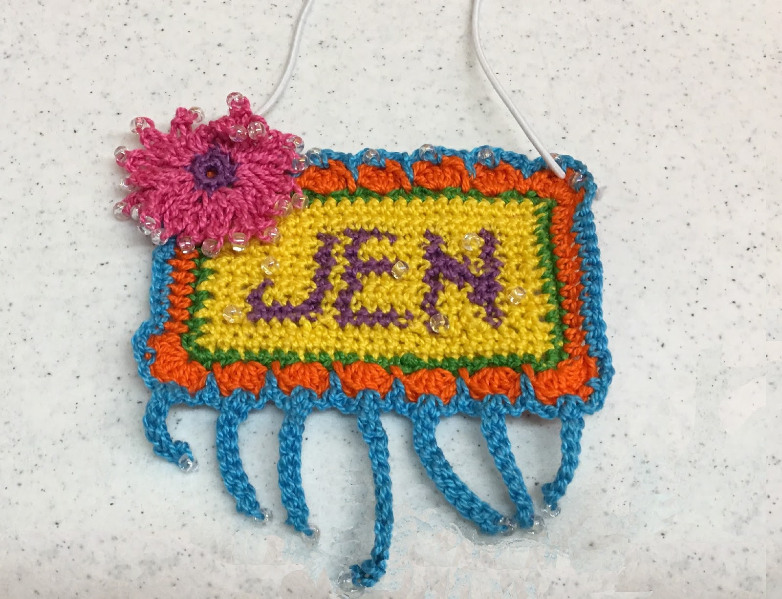 Crochet Twin Cities: Name Tag Contest Entries