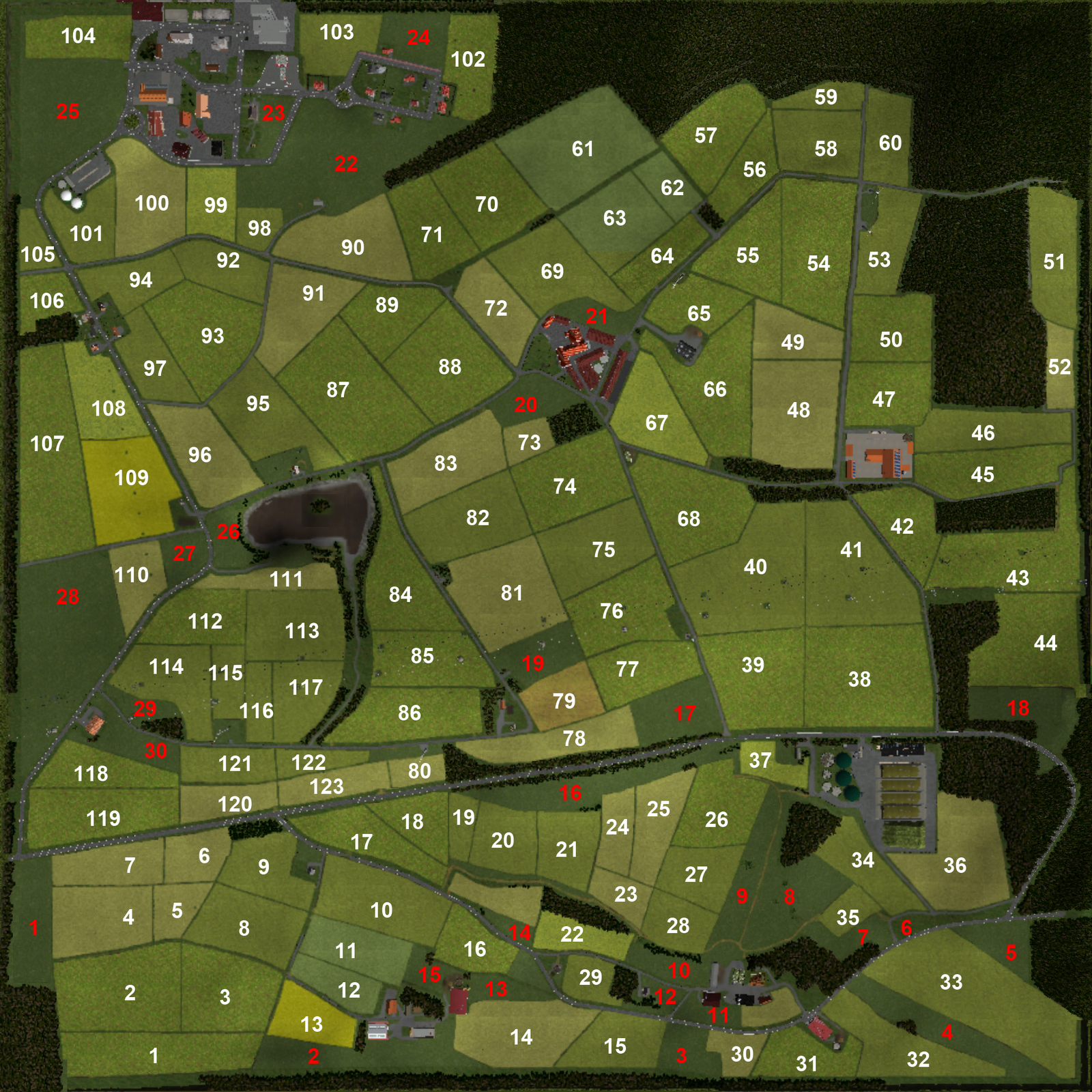 Das Leben in der virtuellen Landwirtschaft: Frankenland Map Update 19.6.