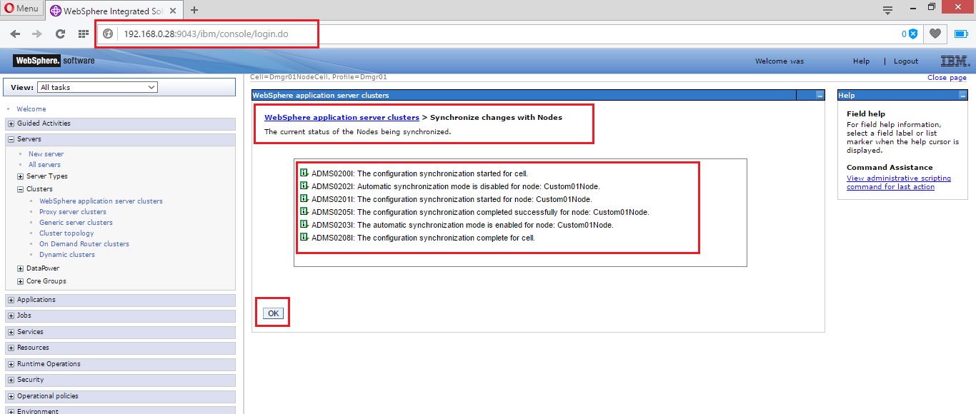 MiddlewareBox: Creating WebSphere® Application Server ND Cluster using ... MiddlewareBox: Creating WebSphere® Application Server ND Cluster using ...