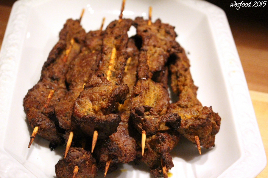WesFood - Herr Westerhausen kocht ...: Kebabs vom Kalb