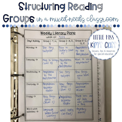 Little Miss Kim's Class: Structuring Reading Groups in a Classroom Mix ...