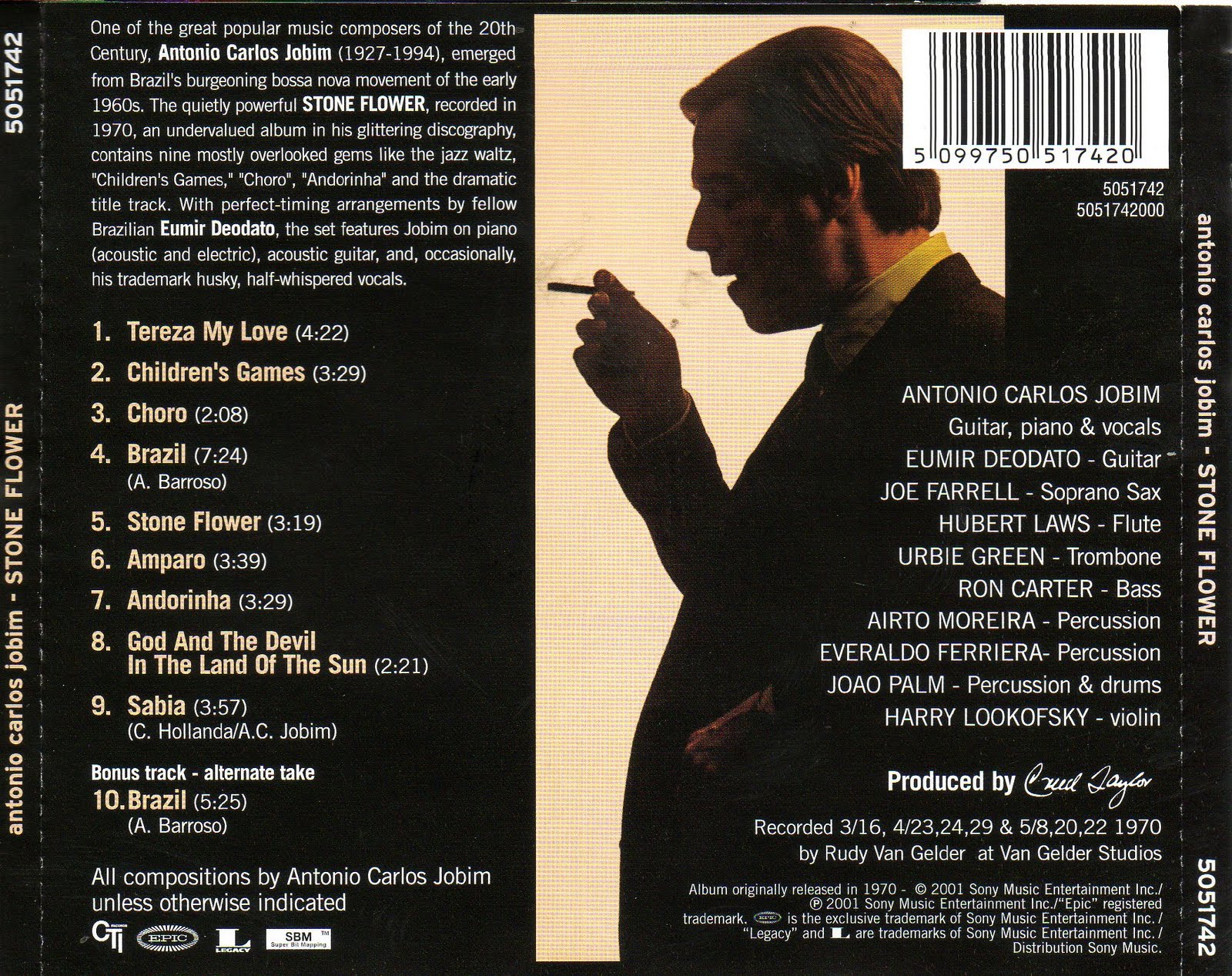 Antonio Carlos Jobim - Stone Flower (1970)