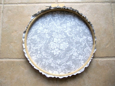 Sew Many Ways...: Fabric Hoops Wall Decor...