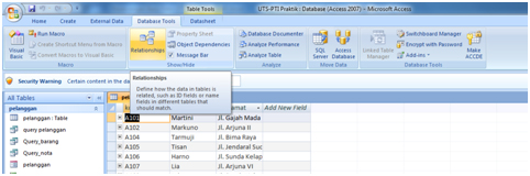 Tutorial Membuat Aplikasi Database Sederhana Dengan Ms. Access: Membuat ...