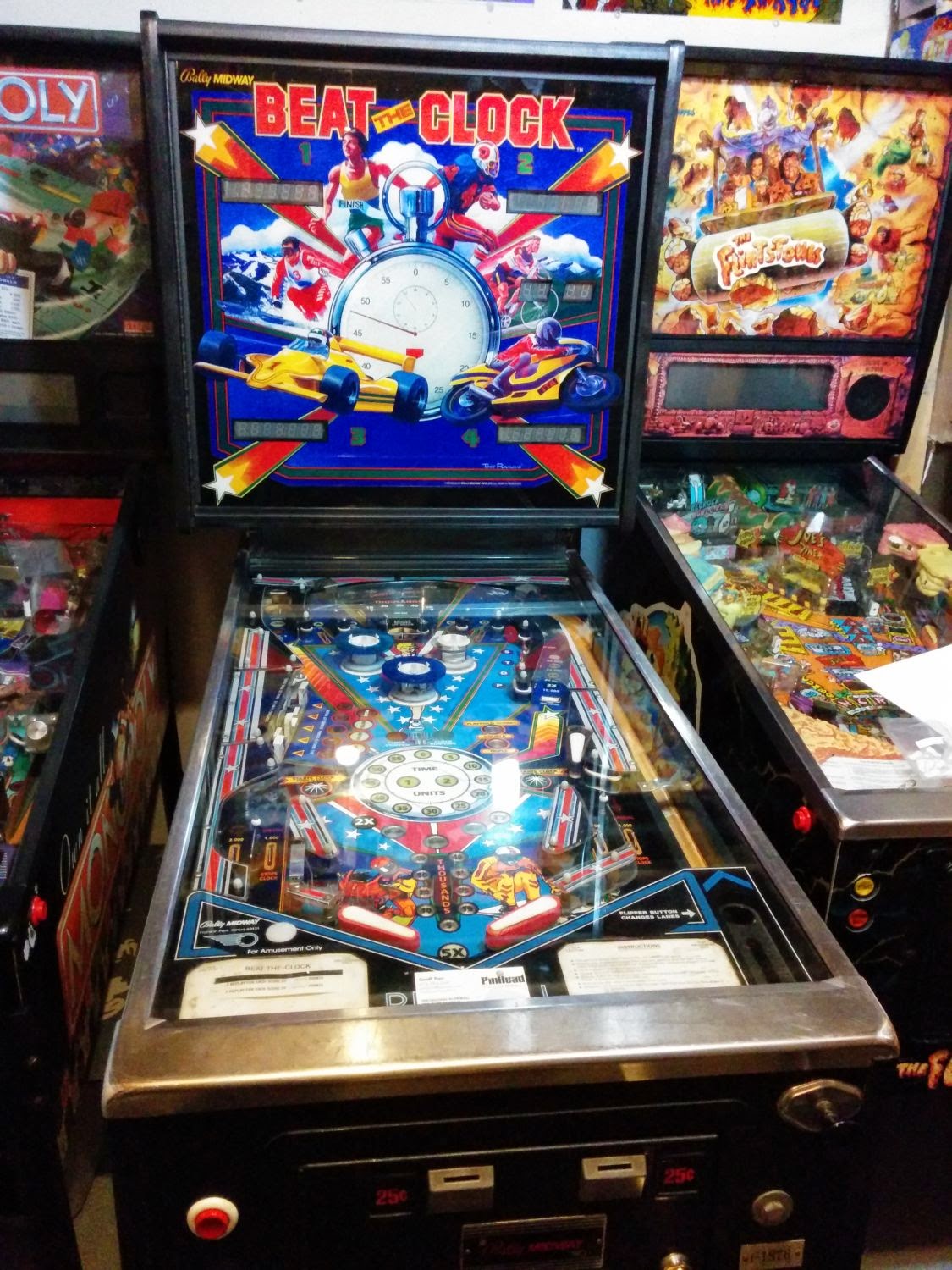 so I bought a pinball machine: Introducing... Beat The Clock