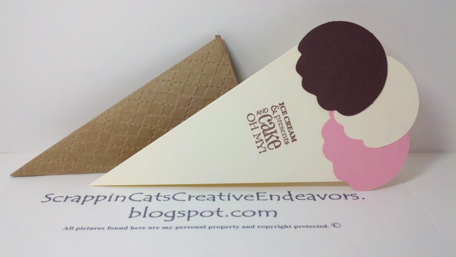 Welcome To Scrappin Cats Creative Endeavors Pazzles Ice Cream Cone