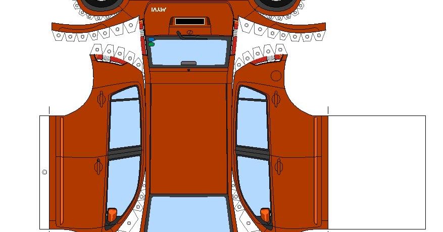 SP. Papel Modelismo: PaperCraft Perodua Myvi