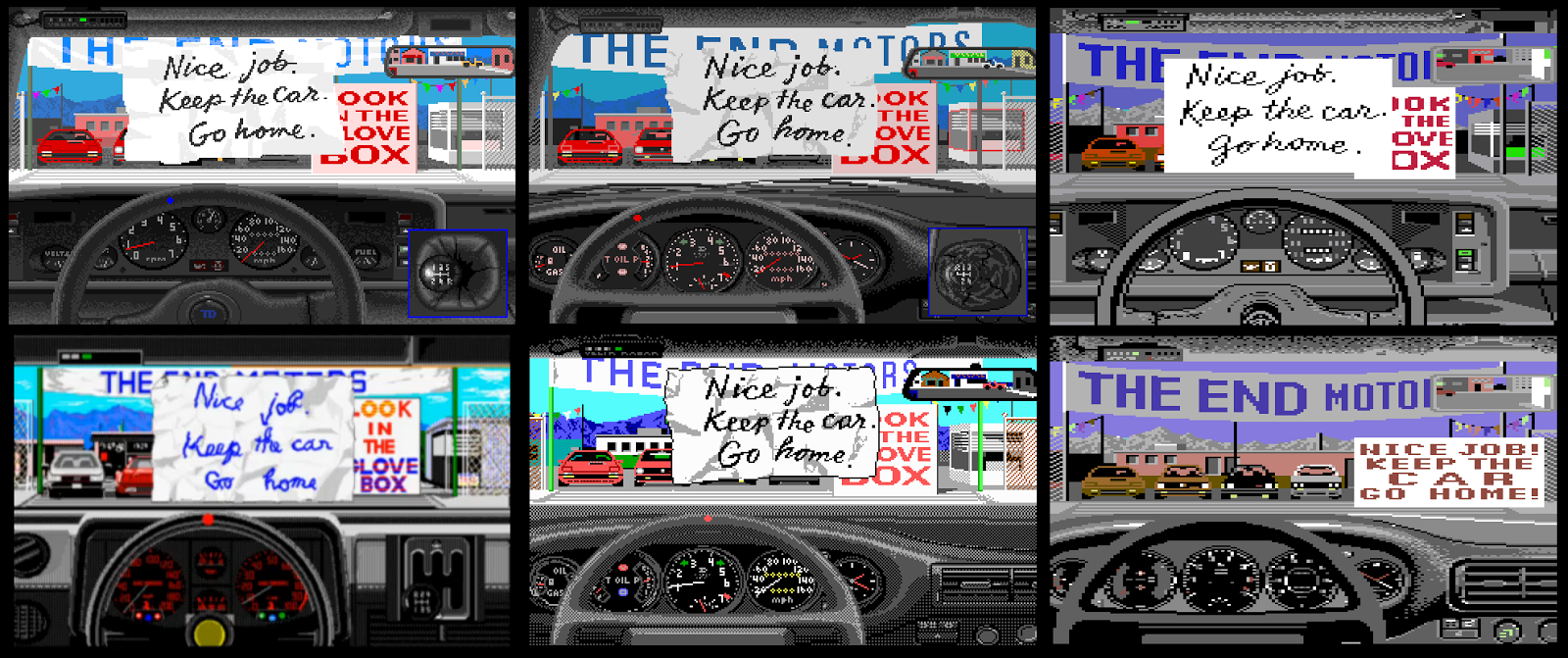 FRGCB - Finnish Retro Game Comparison Blog: Test Drive (Accolade, 1987)