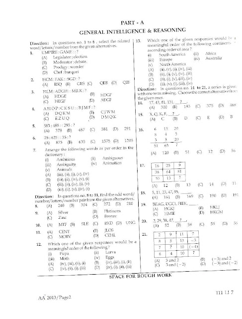 SSC Graduate Level Exam Tier I April 2013 Question Paper For General ssc-graduate-level-exam-tier-i-april-2013-question-paper-for-general