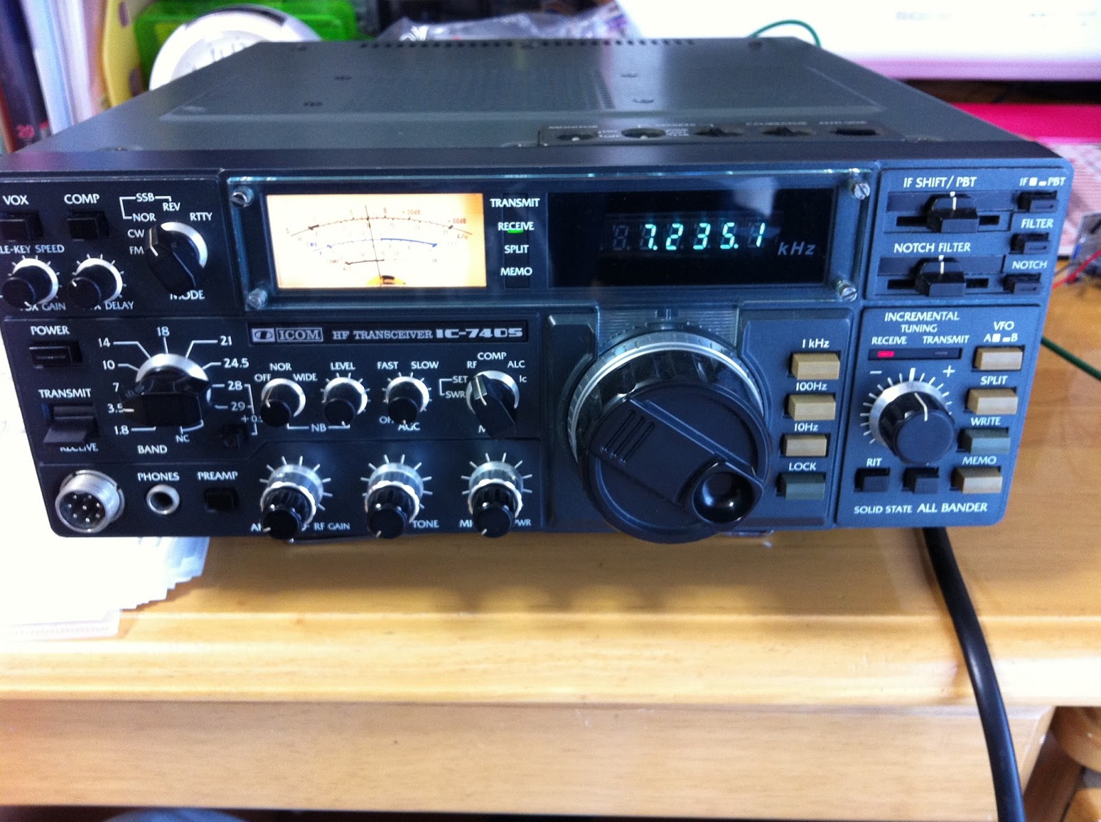 JO1ACW: AM mode in IC-740 ICOM