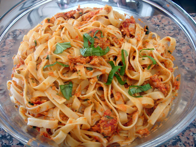 LA COCINA DE MARIANNE: pasta con tomates secos
