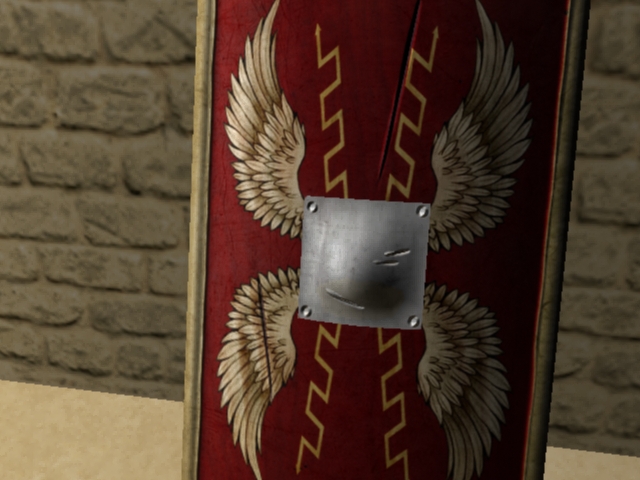 Art Of Wesley Hollingsworth: Roman Shield (Project Ludus)