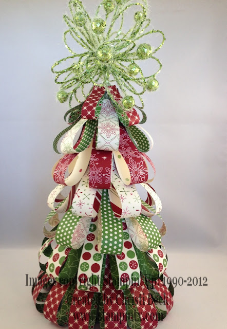 StampinTX: Christmas Decor - Loop Tree