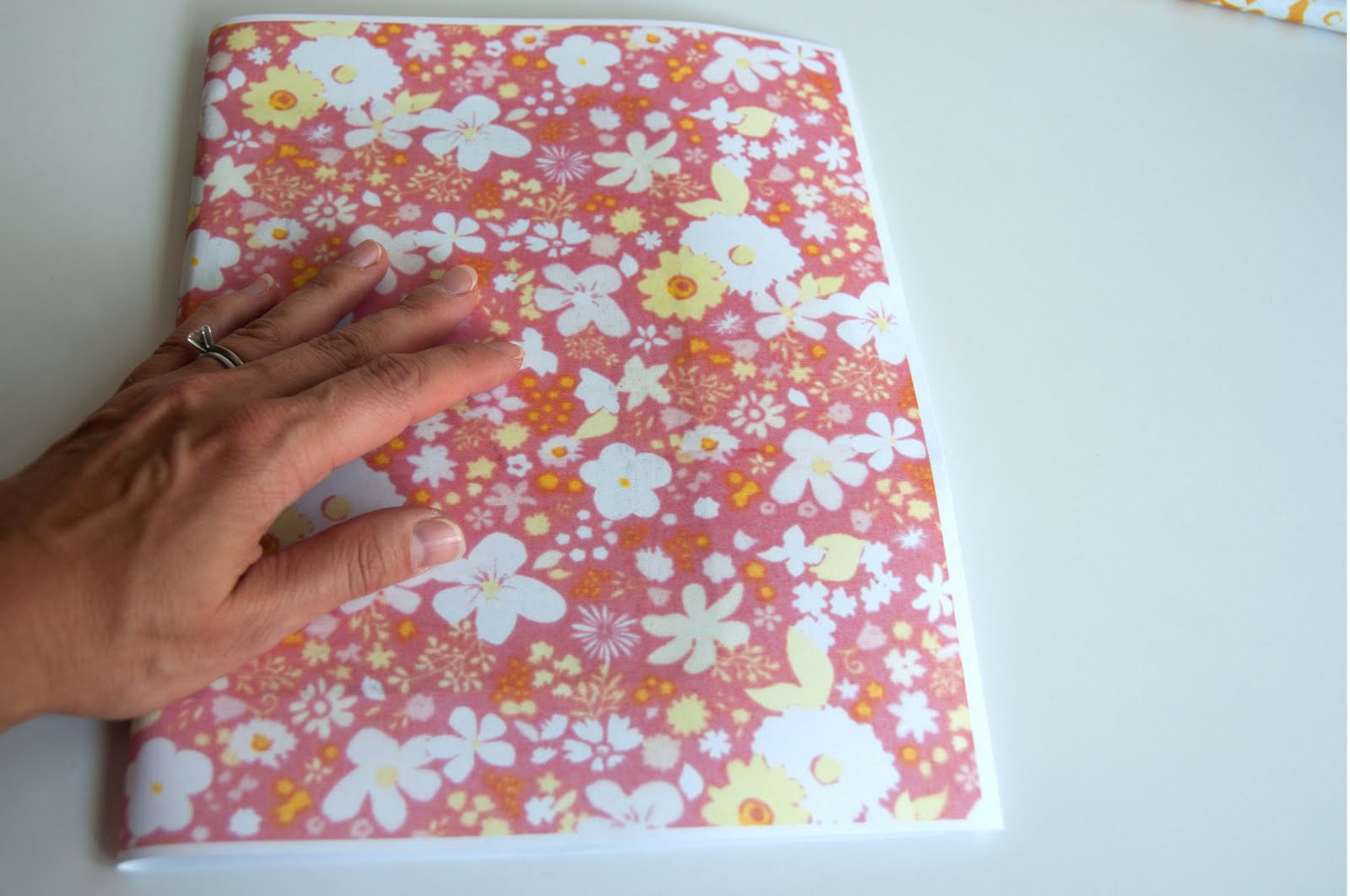 Aesthetic Nest: Craft: Pretty Paper-Covered Composition Books (Tutorial)