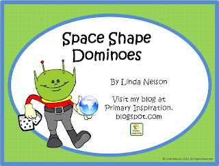Primary Inspiration: 3D Shapes - A Free Math Center Activity!