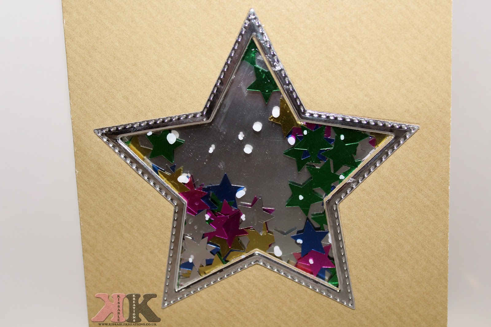 Star Shaker Card | Kissable Kreations