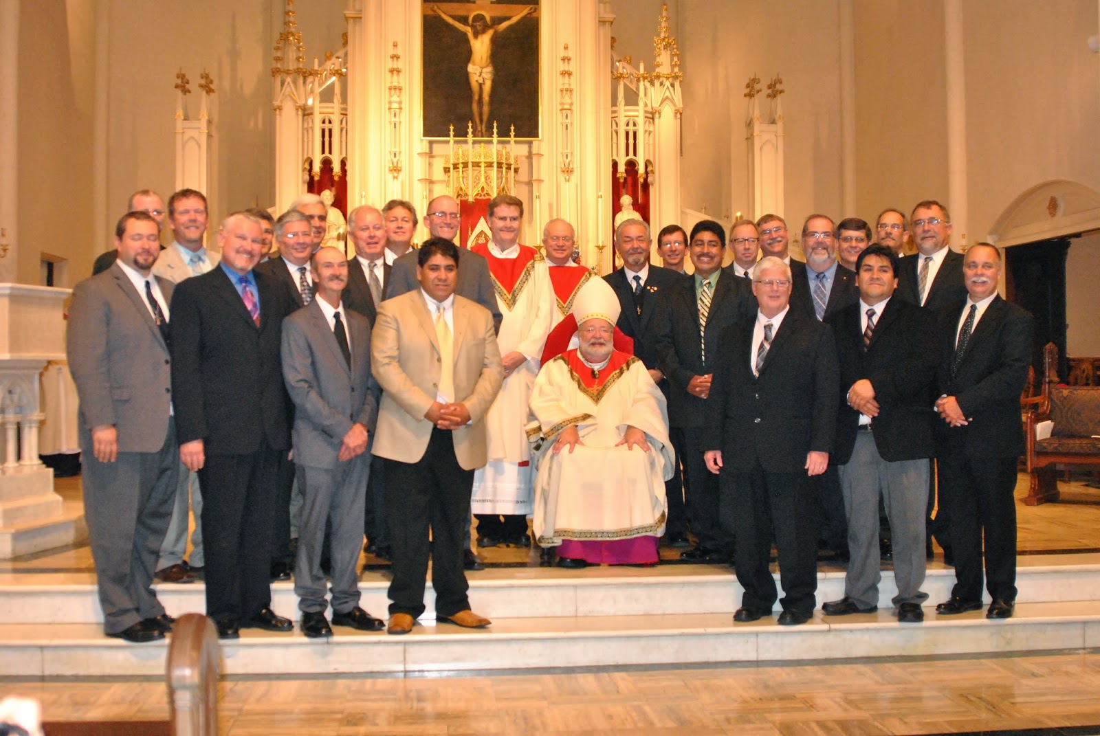 Bishop Daniel R. Jenky, CSC: Mass With Admission to Candidacy Permanent ...