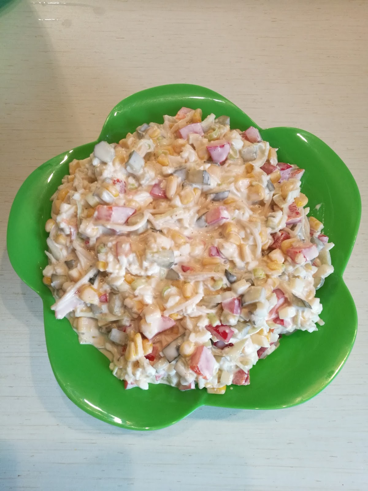 Kuchnia Gochy: Sałatka z selera konserwowego