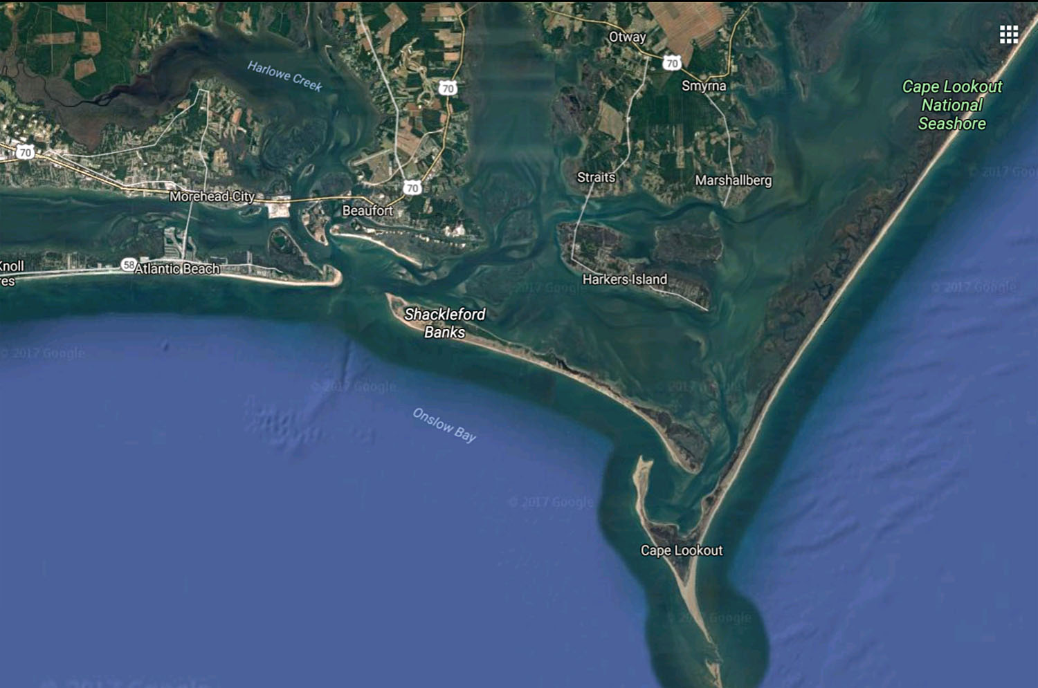 Living the life in Saint-Aignan: Sand and shells on Core Banks NC