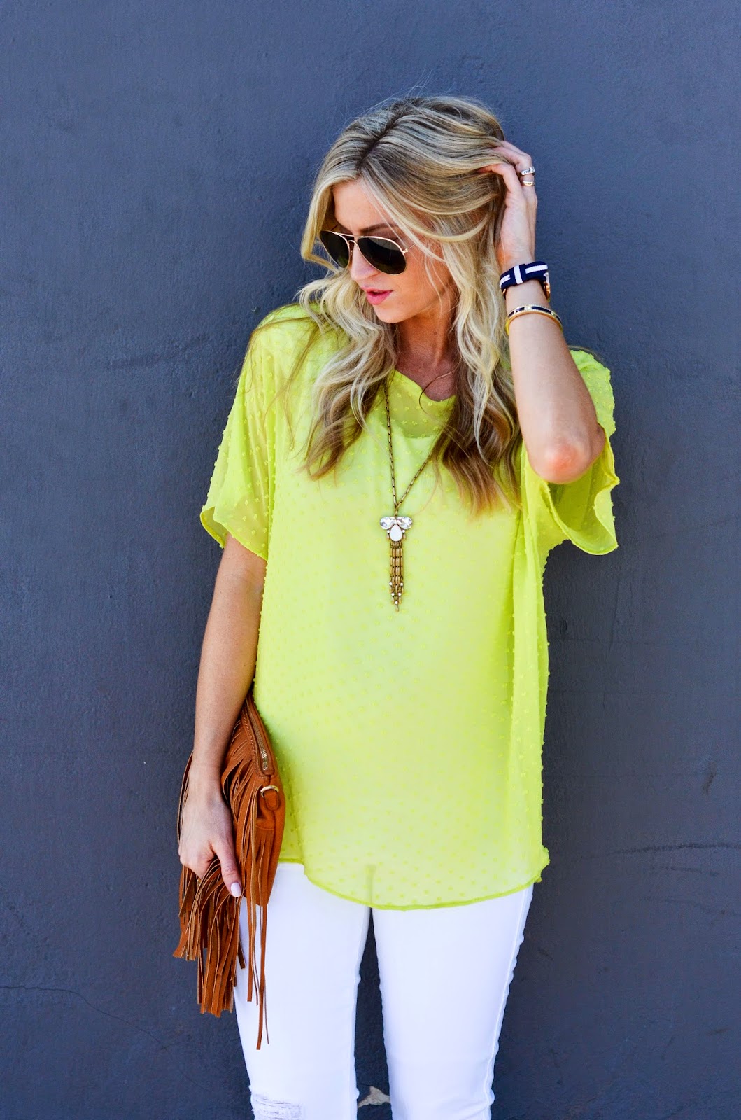 CHARTREUSE OVERSIZED DOLMAN TOP: TUTORIAL | Elle Apparel | Bloglovin’