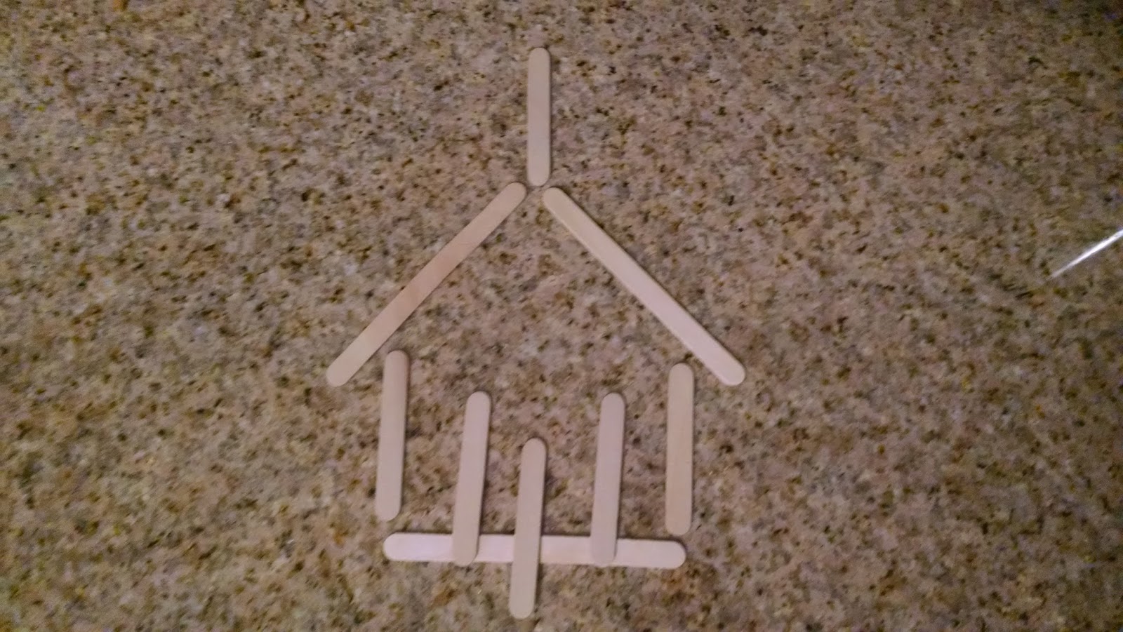 Must Run in the Family: Popsicle Stick Nativity Craft