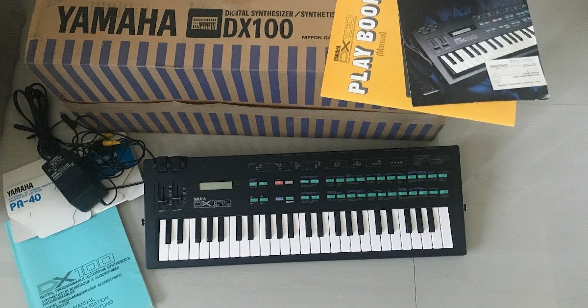 MATRIXSYNTH: YAMAHA DX100 w/ Original Box & Manuals