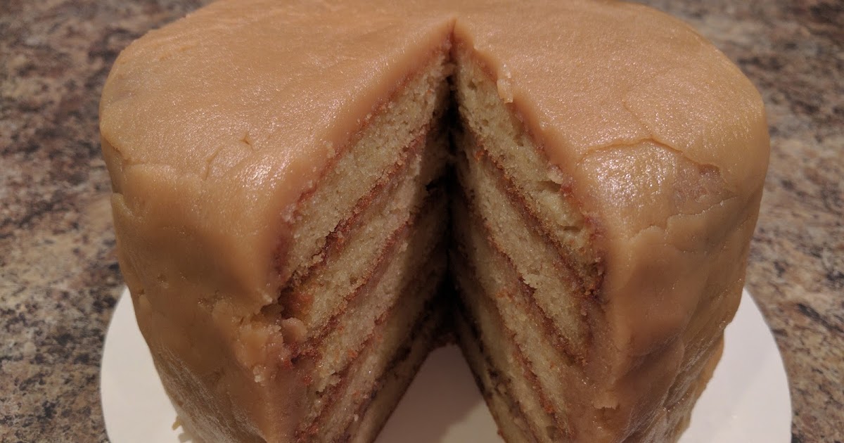 Low Carb Caramel Cake | Caroline's Keto Kitchen